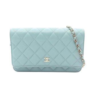 Chanel Pre-owned Vintage Umh&auml;ngetasche - - Pre-owned - Damen - Blau - ONE SIZE