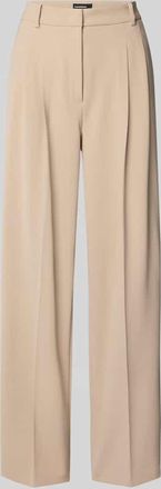 Cambio Wide Fit Stoffhose mit Ges&auml;&szlig;taschen Modell Emilie