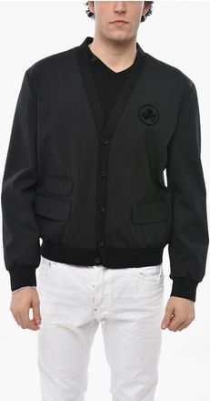 Dsquared2 Cardigan Fit Blazer with Terry Logo Gr&ouml;&szlig;e 50
