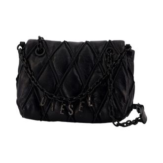 Diesel Charm-D Shoulder M - - Bags - Damen - Schwarzk - ONE SIZE