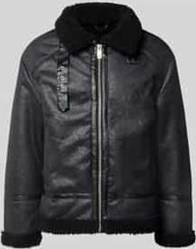 Lindbergh Regular Fit Jacke in Leder-Optik