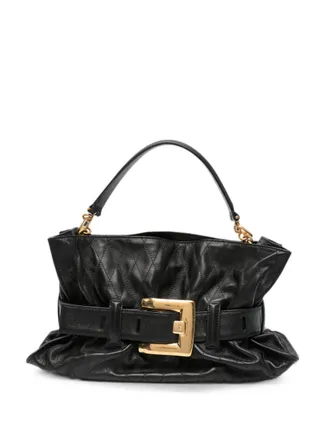 Balmain Anthem Sac fourre-tout en cuir moyen