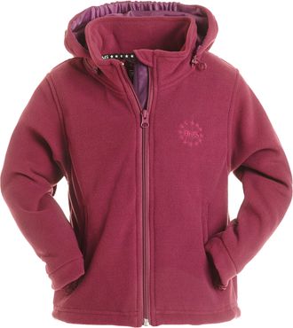 BMS Fleecejacke mit abnehmbarer Kapuze, Purple, Größe 110