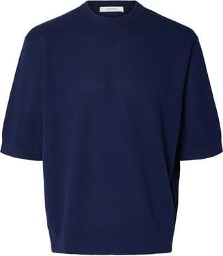 Selected Polo manches courtes en coton