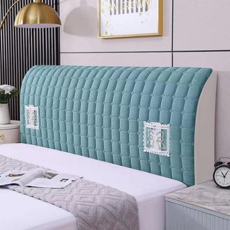 Generic Gesteppter, gepolsterter Kopfteilbezug, strapazierf&auml;higer Bettrahmenschutz, einfach anzubringen und zu reinigen, maschinenwaschbar, ideal f&uuml;r Zuhause.