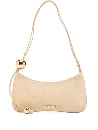 Jacquemus sac port&eacute; &eacute;paule Le Bisou Perle - Tons neutres