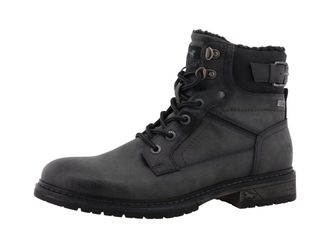 Mustang Jeans Herren Stiefelette modischer Schn&uuml;rboot 15M0031005, Gr&ouml;&szlig;e:44 EU, Farbe:Grau