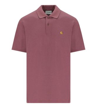 Carhartt Work in Progress POLO S/S CHASE DUSKY PINK CARHARTT WIP