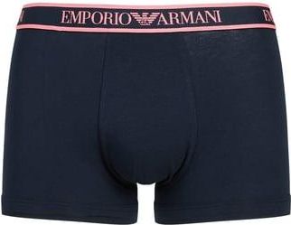 Emporio Armani Lot de trois boxers unis en coton m&eacute;lang&eacute;