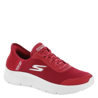 Skechers Damen Slip-ins GO Walk Flex Grand Entry Sneaker 124836 RED, Schuhgr&ouml;&szlig;e:43 EU