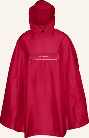 Vaude Regenponcho Valdipino rot