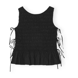 Ganni Damen, Oberteile, Schwarzk, XLGröße