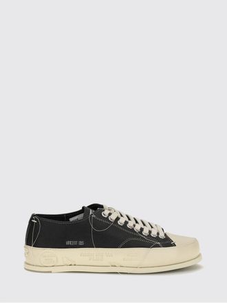 Premiata Vince Low-Top-Sneakers aus Kalbsleder mit Gummikappe