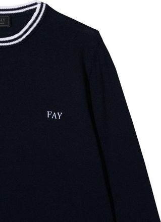 Fay Cotton T-shirt - Blue