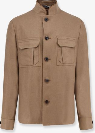 Corneliani Leather Jacket - CORNELIANI - gender_Man