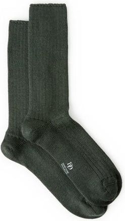 Doré Doré Chaussettes hautes côtelées