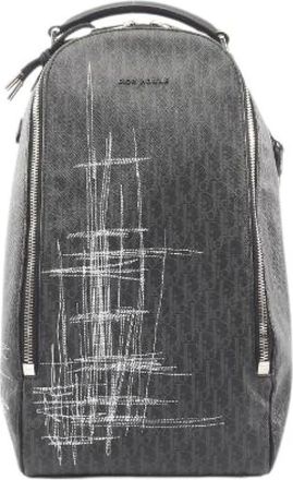 Dior Pre-owned Sac banane Oblique en toile enduite - Homme - Pre-owned - Gris - Taille: ONE Size