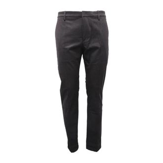 Dondup Baumwollhose mit Muster - - Trousers - Herren - Schwarzk - W38