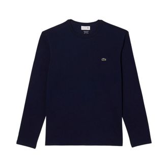 Lacoste Homme, Tops, Bleu, Taille: XS T-shirt en jersey de coton Pima
