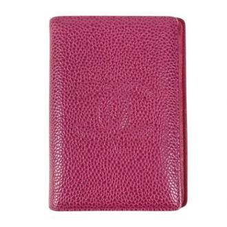 Chanel Pre-owned Visitenkartenetui - - Pre-owned - Damen - Lila - ONE SIZE