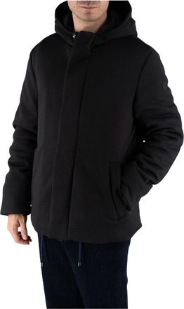 Distretto12 Distretto12, Homme, Vestes, Noir, Taille: 2XL Vinces Hooded Jacket