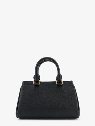 Valentino Garavani Womens Mini Leather Handbag Vlogo Signature Black Handbags Hand Bags