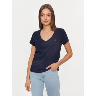 Polo Ralph Lauren T-Shirt 211902403002 Dunkelblau Regular Fit