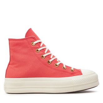 Converse Sneakers aus Stoff Converse Chuck Taylor All Star Lift Platform Canvas A09914C Rosa