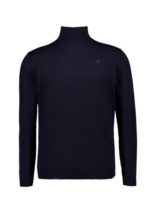 Karl Lagerfeld Herren Pullover blau unifarben