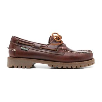 Sebago Chaussures bateau classiques en cuir - Homme - Chaussures - Brun - Taille: 41 EU