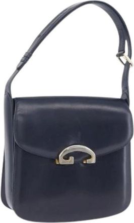Gucci Sac bandouli&egrave;re vintage Pre-owned - Femme - Pre-owned - Bleu - Taille: ONE Size