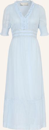 Neo Noir Neo Noir Kleid Alvina Mit R&uuml;schen blau