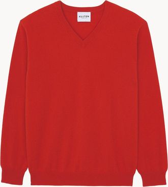 Kujten Pull cachemire col V - Pull Vince