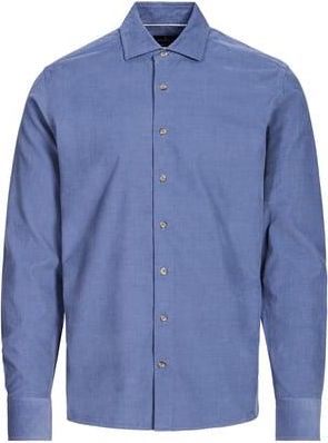 Hackett Baumwollhemd - Blau