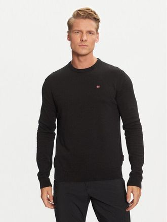 Napapijri Pullover Droz NP0A4I2G Schwarz Regular Fit