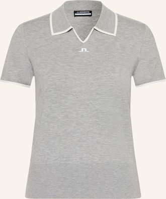J.Lindeberg J.Lindeberg Funktions-Poloshirt grau