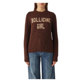 MC2 Saint Barth Femme, Pulls, Brun, Taille: 38 FR New Queen Sweater