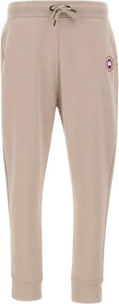 Canada Goose pantalon de jogging à détail de logo - Tons neutres