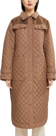 Esprit Collection Damen 082eo1g382 Jacke, Taupe, M EU