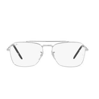Ray-Ban Homme, Accessoires, Gris, Taille: 55 MM Lunettes de soleil argentées