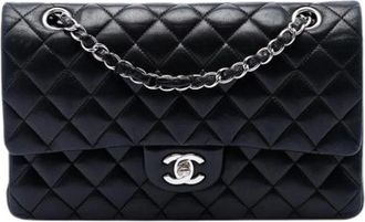 Chanel Sac bandouli&egrave;re vintage Chanel Pre-owned Double Flap - Femme - Pre-owned - Noir - Taille: ONE Size