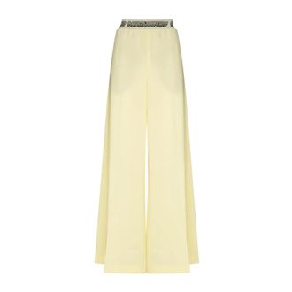 Stella McCartney Weite Hosenbeine - - Trousers - Damen - Gelb - XS