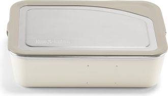 Klean Kanteen Rise Meal Box Brotdose aus Edelstahl in der Farbe Tofu, auslaufsicher, 1010624