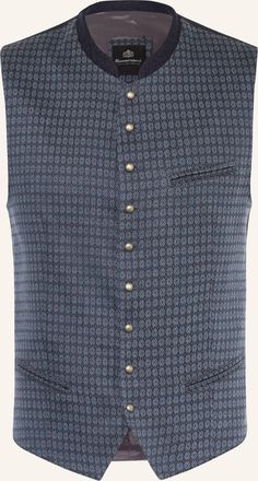 Hammerschmid Hammerschmid Trachtenweste Norbert Slim Fit blau