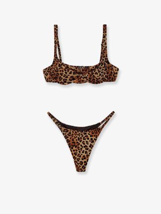 MC2 Saint Barth Nylon bikini with animal print - MC2 SAINT BARTH - gender_Woman