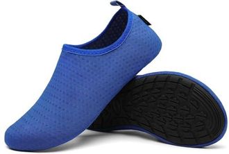 Saguaro Chaussures Aquatiques Homme Chaussures deau Femme Chaussure de Plage Séchage Rapide Chaussures Plongée pour Mer Nautiques Baignade Riviere Bleu GR. 46
