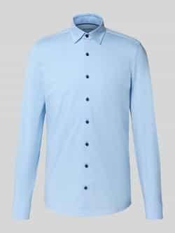 Olymp No. 6 Super Slim Business-Hemd mit Kentkragen