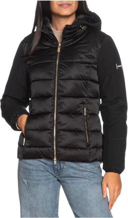Yes-Zee Gesteppte Daunenjacke - - Jackets - Damen - Schwarzk - XL