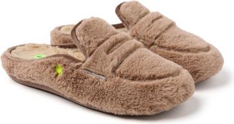 Hot Potatoes HARRIETTA Damenhausschuhe, Taupe, Größe 39