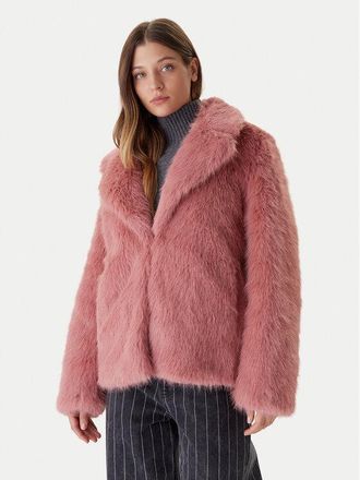 Bomboogie Pelzmantel Paris GW148STFRL5 Rosa Regular Fit